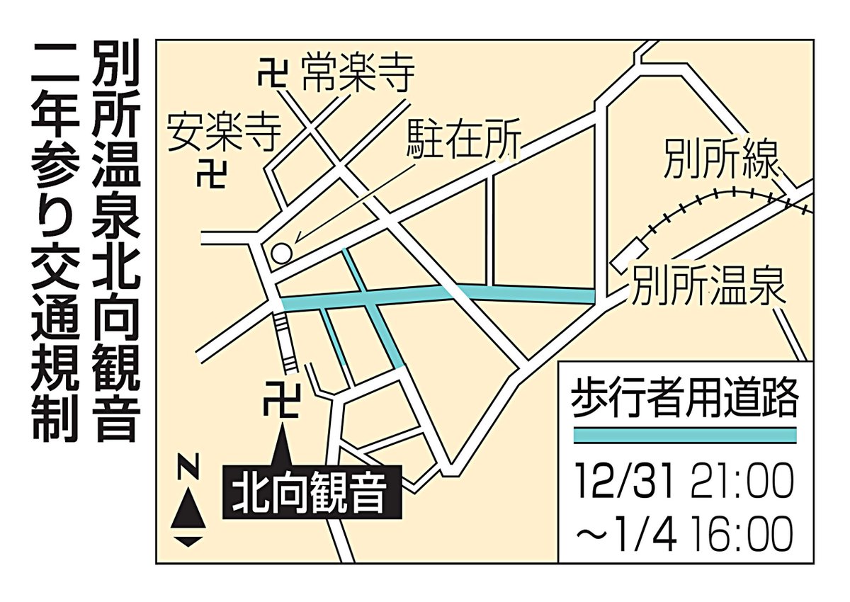 しなの鉄道株式会社 On Twitter 【信州で初詣の際に】 信濃毎日新聞 デジタルshinmaiwebさんが信州の主要な初詣スポットの交通規制予定を分かりやすくまとめて下さって