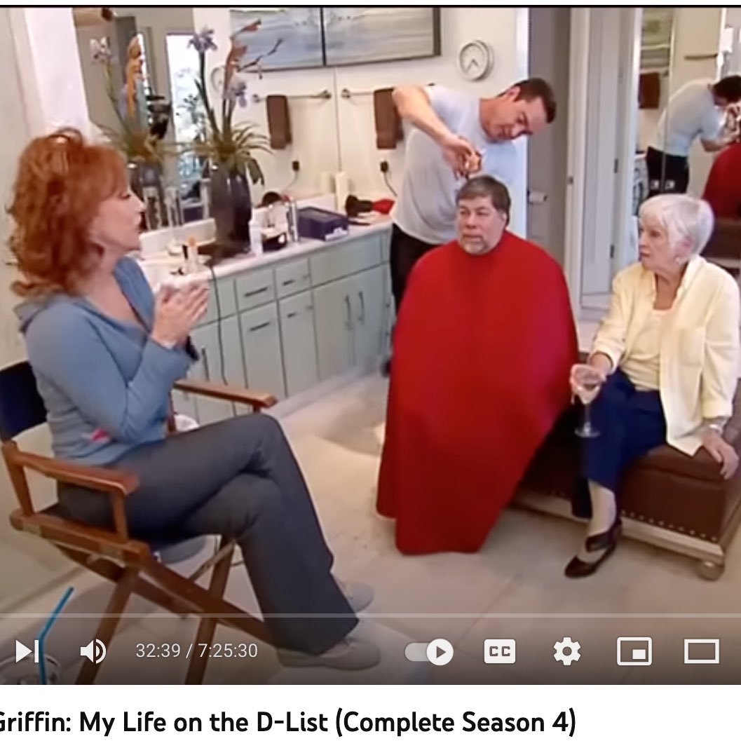 Derek Mitchell 🚴🏻WIP 12/1 @2Northdown🚴🏻 on Twitter: "Peak 2008: Steve Wozniak getting a haircut ...