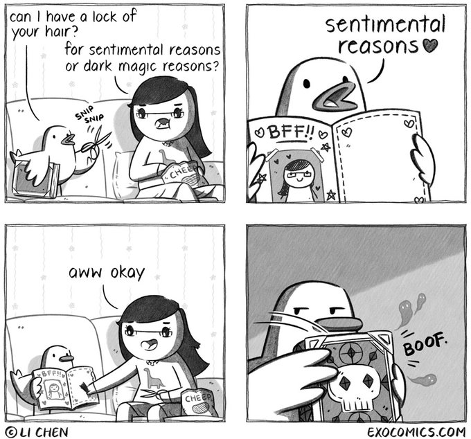 Li Chen (@Exocomics) さんのイラスト・マンガ作品まとめ (398 件) - Twoucan