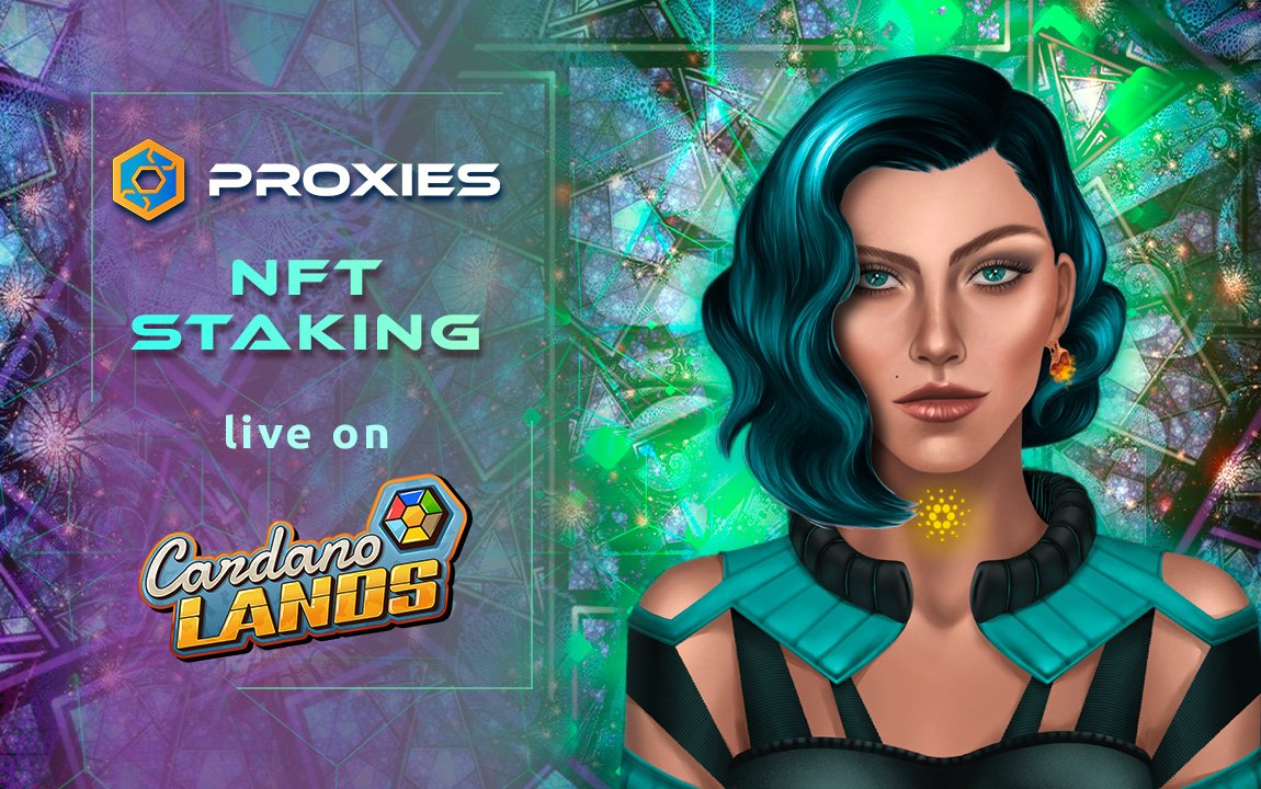 Cardano Proxies 🐝 #DeFi is here on Twitter: "Proxies Non-custodial NFT Staking for $PROXIE ...