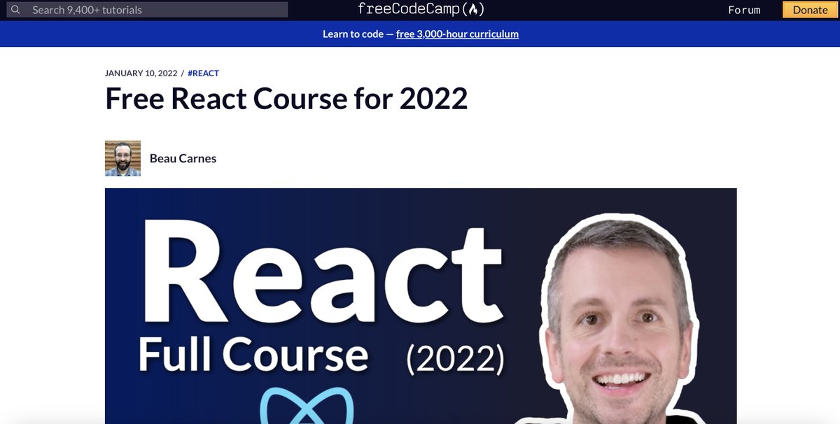 π Top 10 Resources To Learn React Like A Pro Thread From Sumit Javascript React
