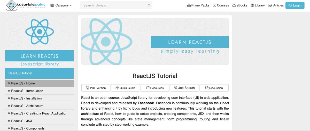 π Top 10 Resources To Learn React Like A Pro Thread From Sumit Javascript React