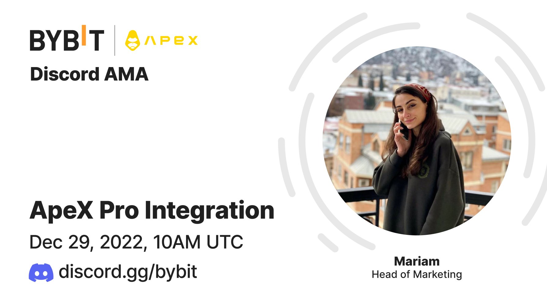 Bybit on Twitter: "📣Apex Pro Integration AMA in #Bybit discord: https://t.co/Dm1vqCphzV ⏰AMA ...