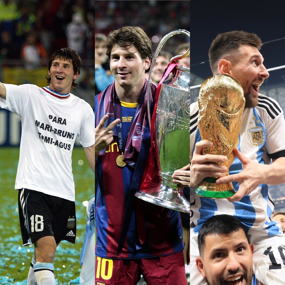 🇦🇷 Lionel Messi es el ÚNICO JUGADOR de la HISTORIA DEL FÚTBOL en ...