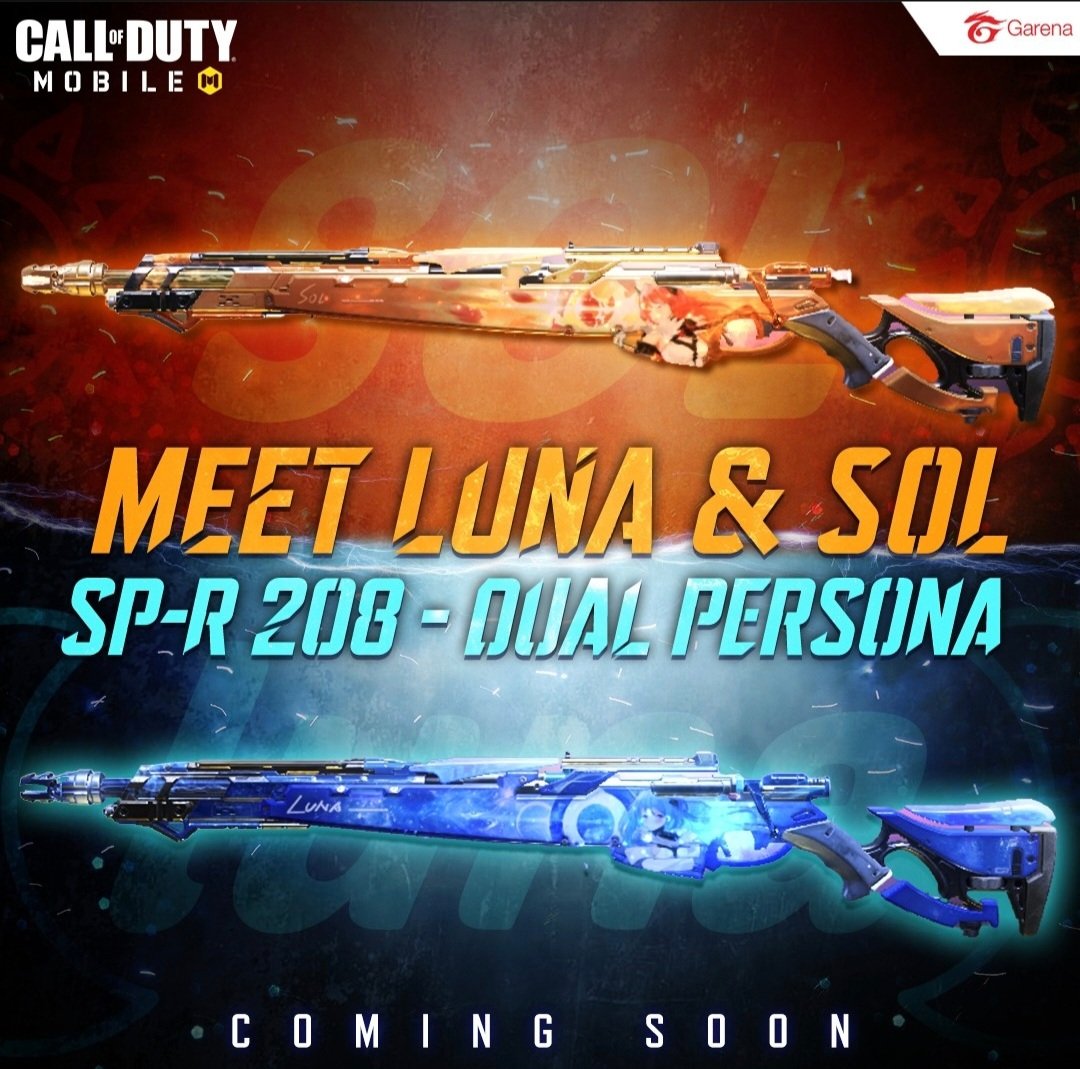 Call Of Duty: Mobile Leaks & News on Twitter: "Legendary SP-R 208 - Dual Persona Teaser | # ...