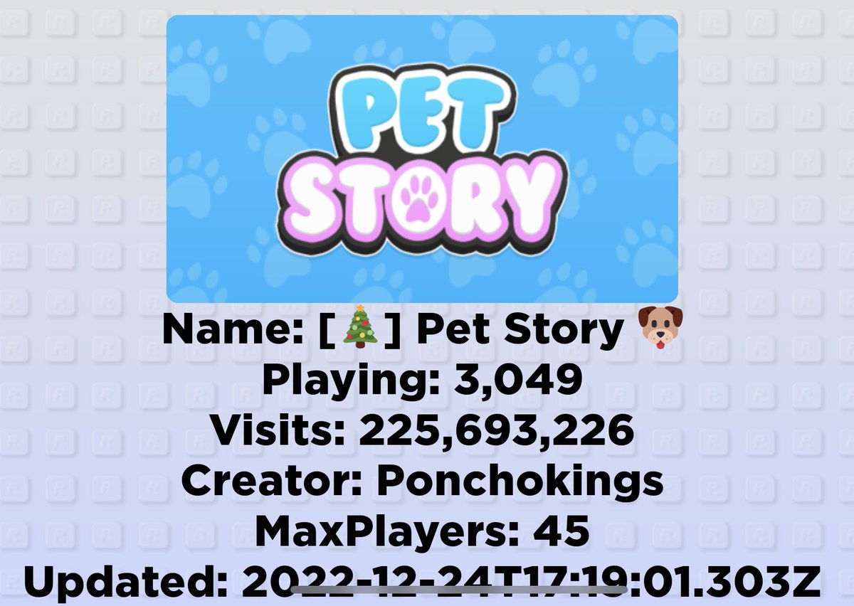 ponchokings on Twitter: "Having a good time with family. It’s been heck of a year for Pet Story ...