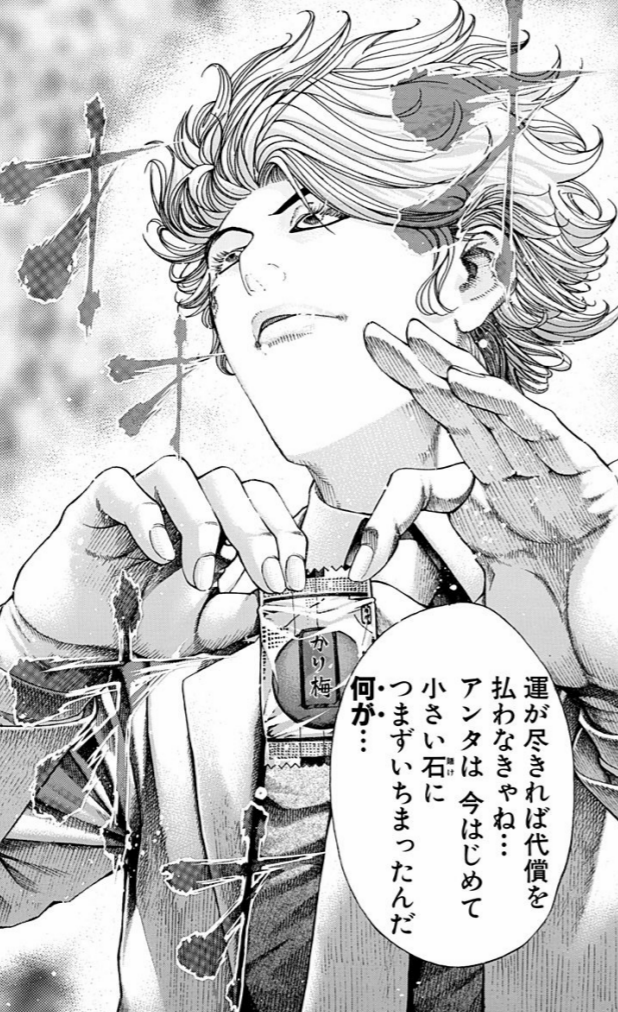 🇺🇦 漫画アニメ名言bot 🇺🇦 On Twitter 運が尽きれば代償を払わなきゃねアンタは今はじめて小さい石につまずいちまったんだ