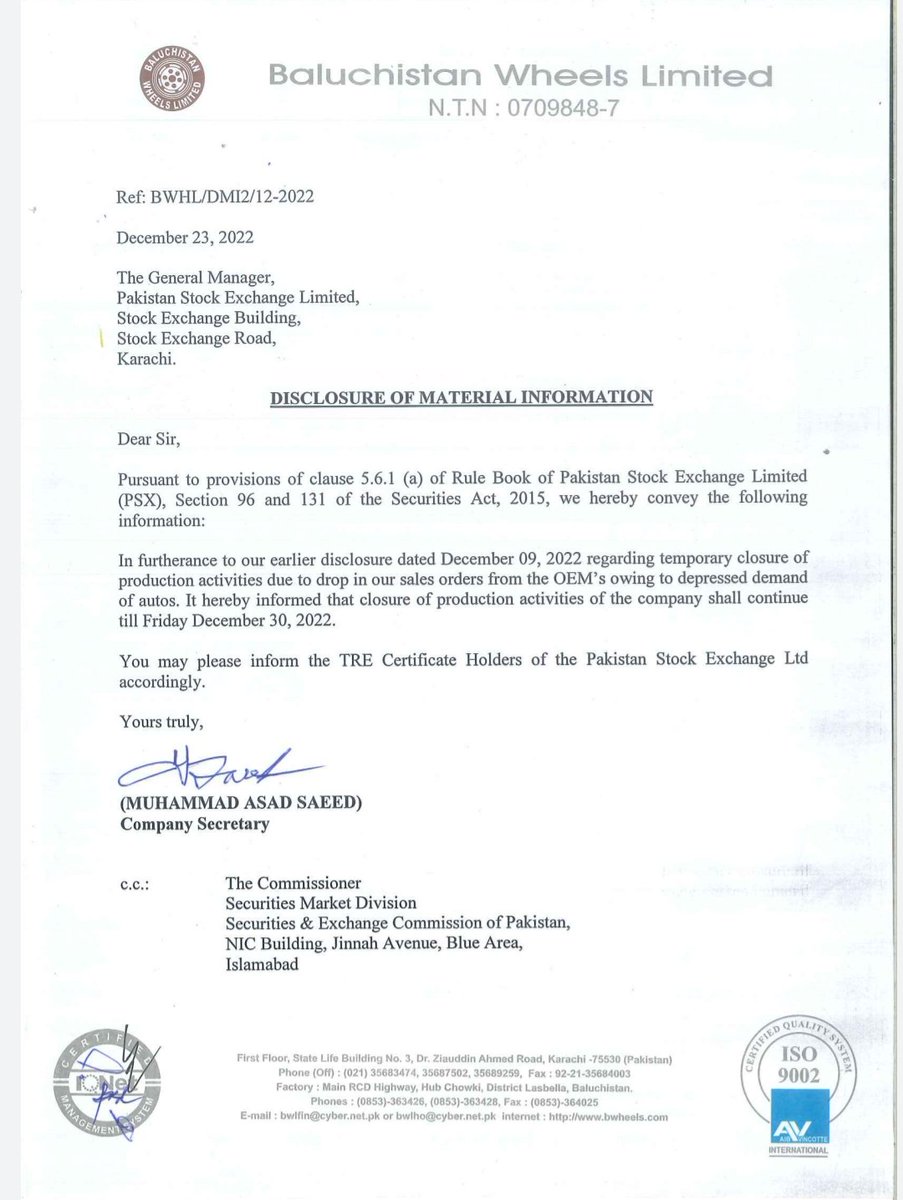 This thread will list all industry or business that are closed in the ...