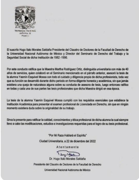 Mariegarcia On Twitter Rt Emmajhel Ya Mando Respuesta La Unam Y