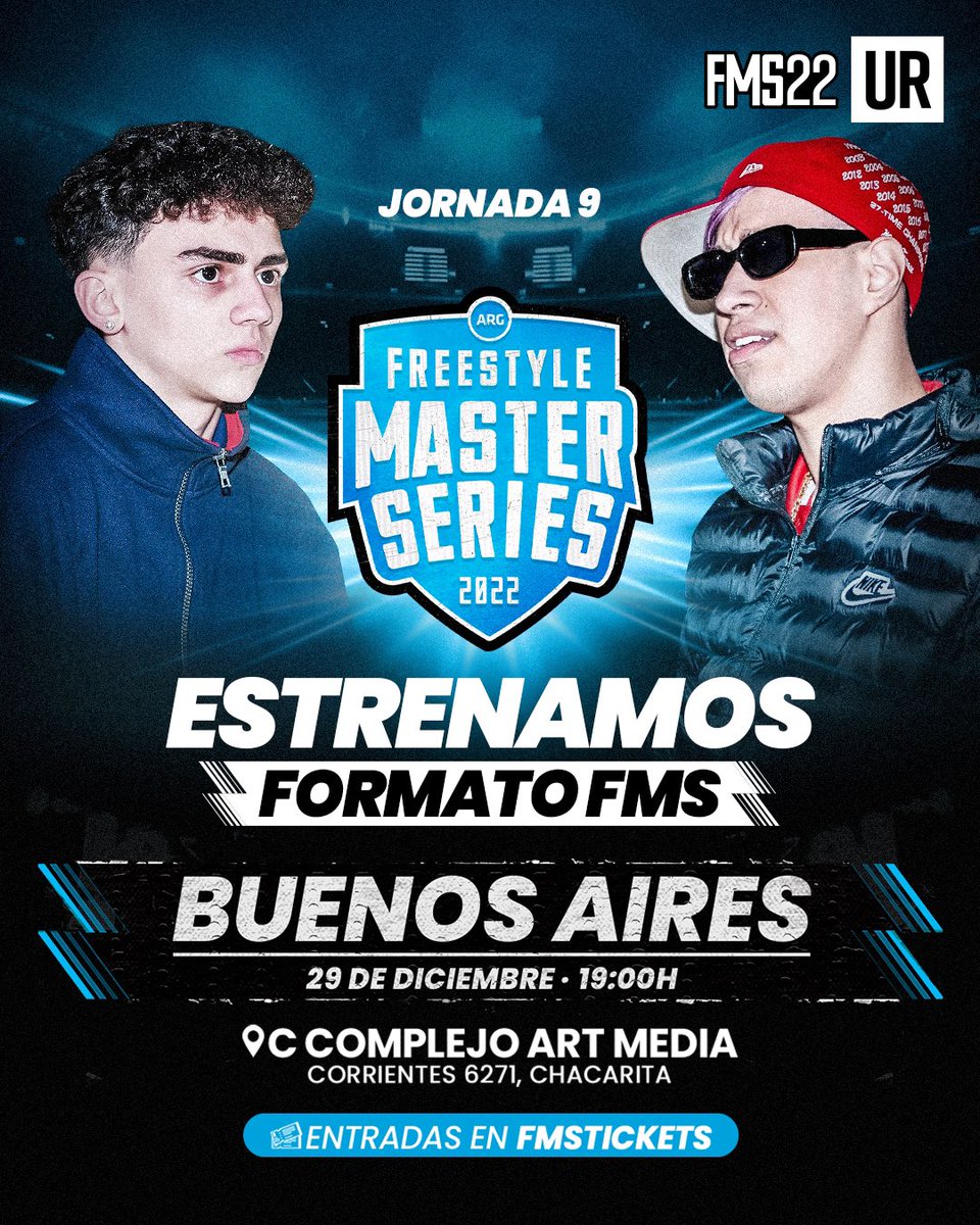 FMS Argentina ⭐️⭐️⭐️ on Twitter: "Mañana estrenamos formato FMS 🤩 En su batalla, @g5rap y HDR ...