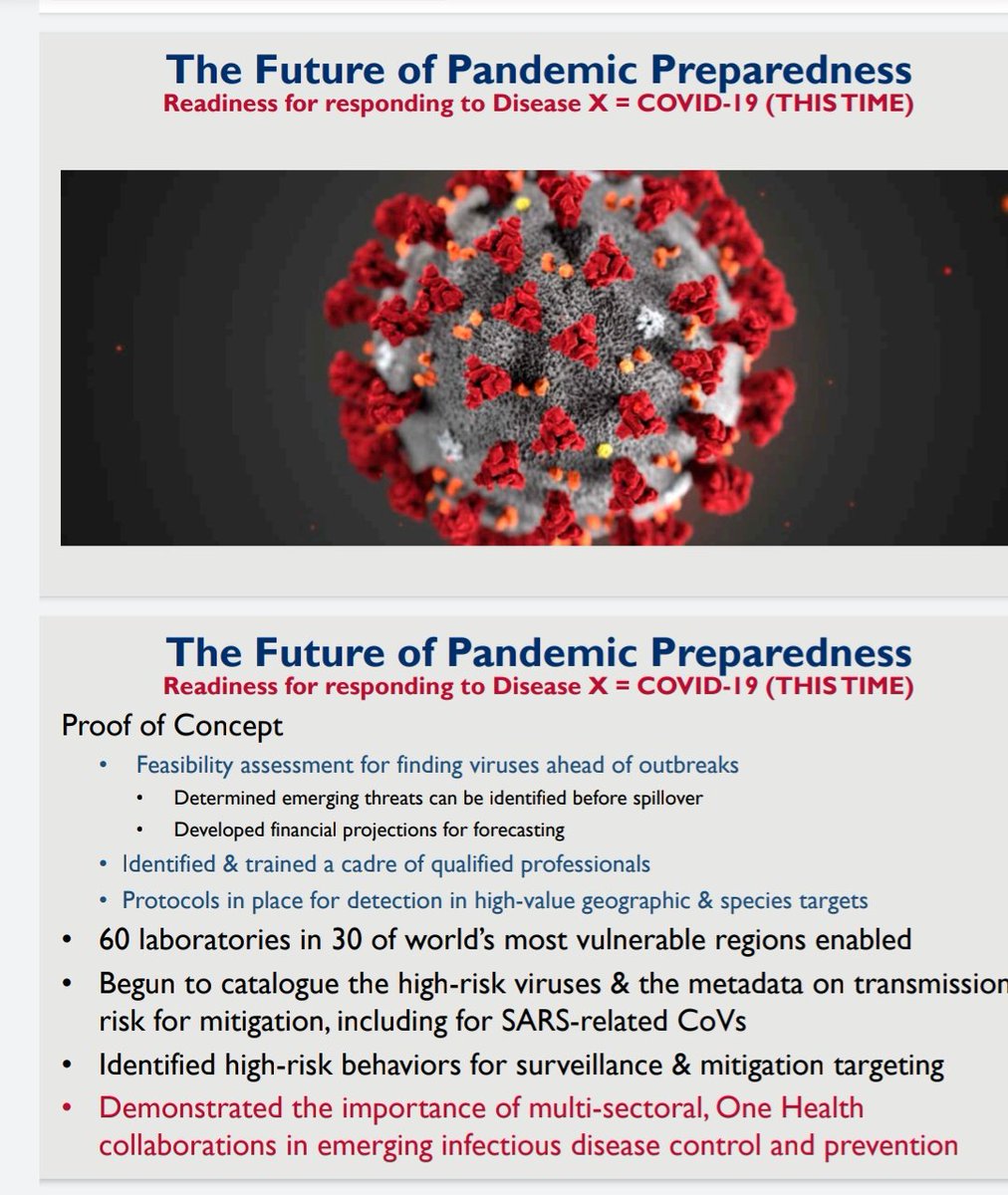 PREDICT was an epidemiological research program funded by a United ...