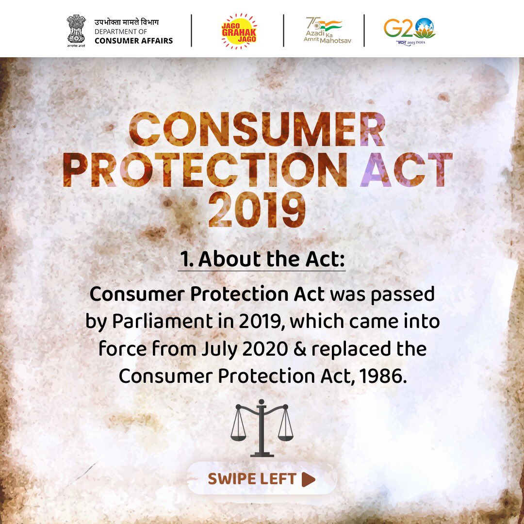 Explanation Of Consumer Protection Act
