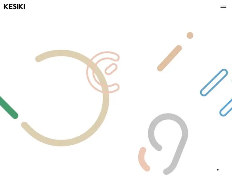 デザインのこと - Web design gallery on Twitter: "やさしいデザイン。 （動きもあって素敵です） KESIKI INC. https ...