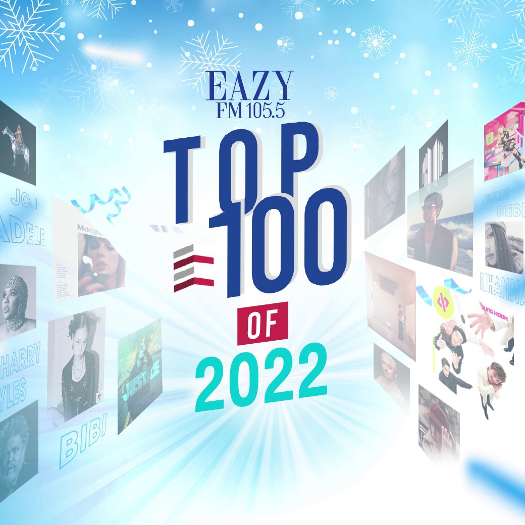 Eazy FM 105.5 on Twitter: "🎶 No. 1-10 - Eazy TOP 100 songs of 2022 🎵 คลิกเลย 👉 https://t.co ...