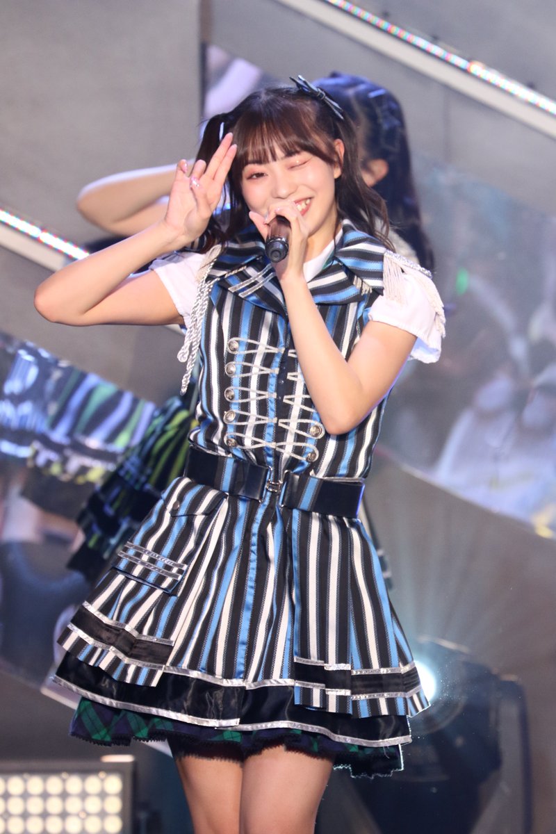 西スポHKT48取材班 on Twitter: "#栗山梨奈（F）#HKT48 #チームH #RESET公演"