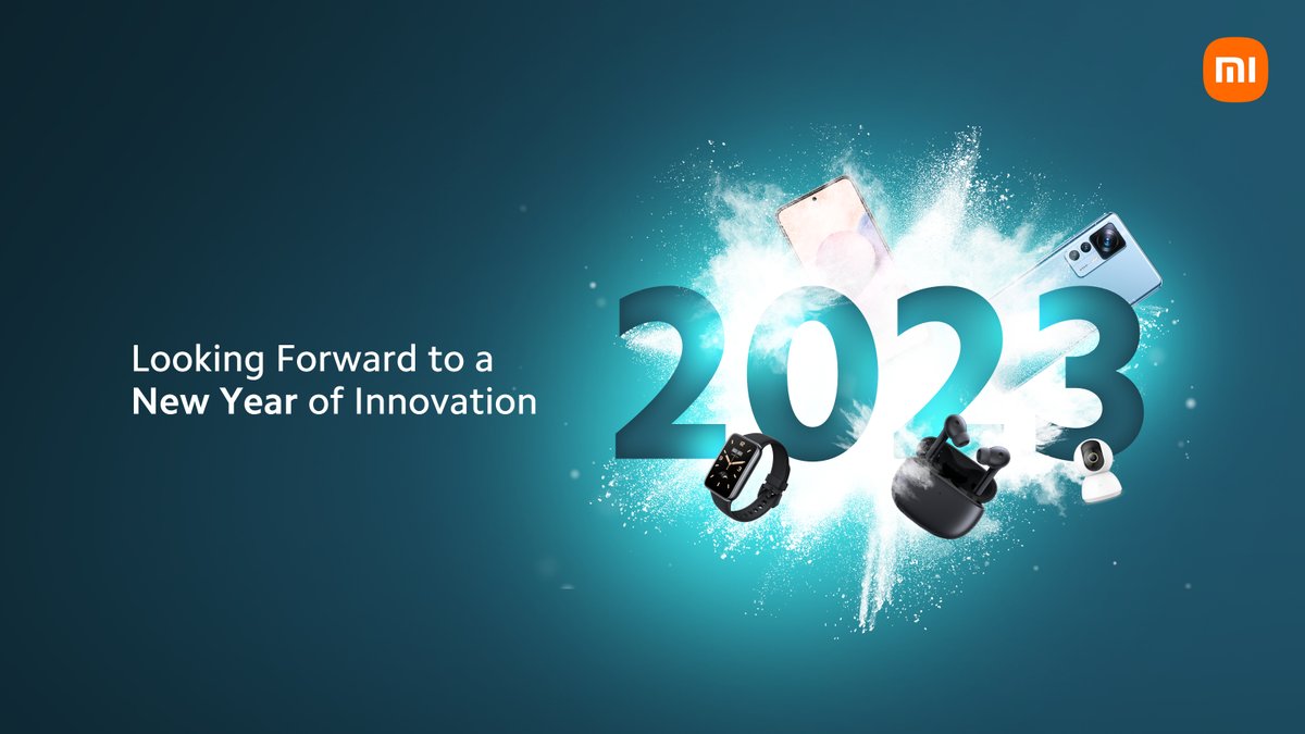 3, 2, 1... Happy New Year! From Team Xiaomi. Xiaomi UK @xiaomiuk