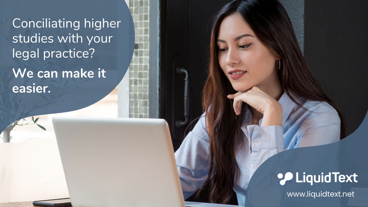 LiquidText on Twitter: "Juggling a legal career with pursuing a higher degree can be difficult ...