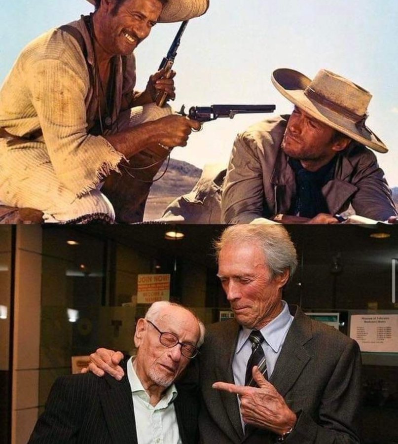 Eli Wallach Clint Eastwood