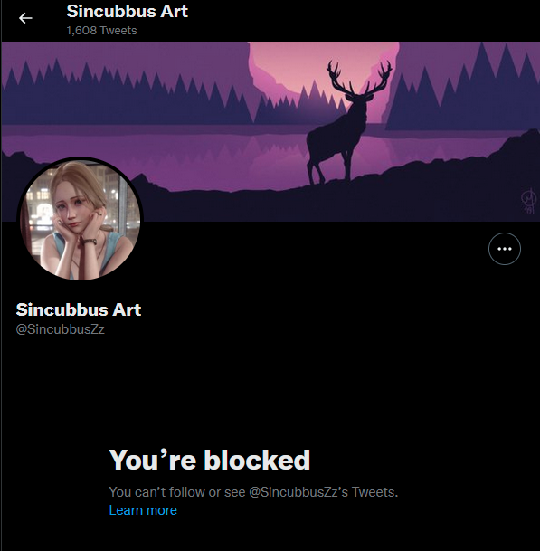 Cyberbolt 🔞(Commissions OPEN {3/3} / DM Me) on Twitter: "and of course blocks me like a coward"