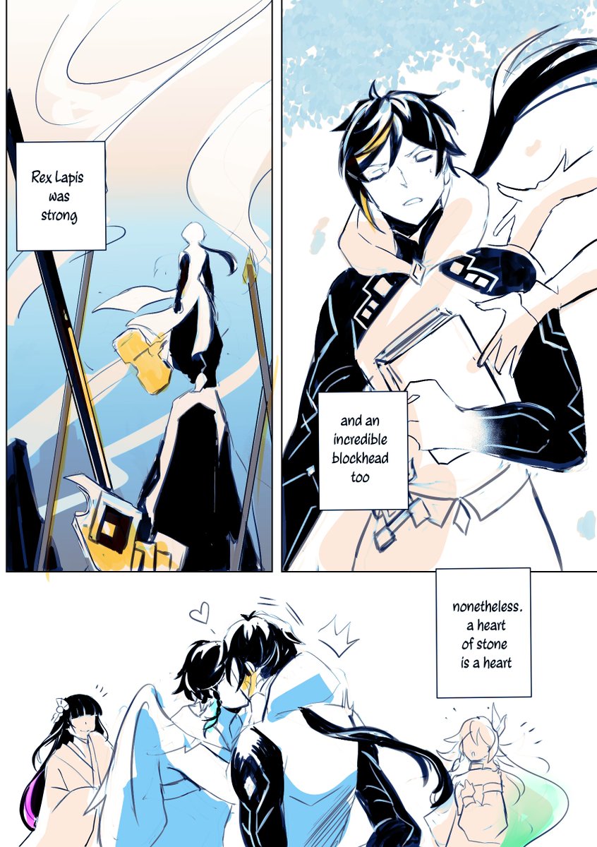 「Time devours all ---- [#zhongven Venti=Istaroth!AU - HPBD」Ceri | moved to @/oclenboの漫画