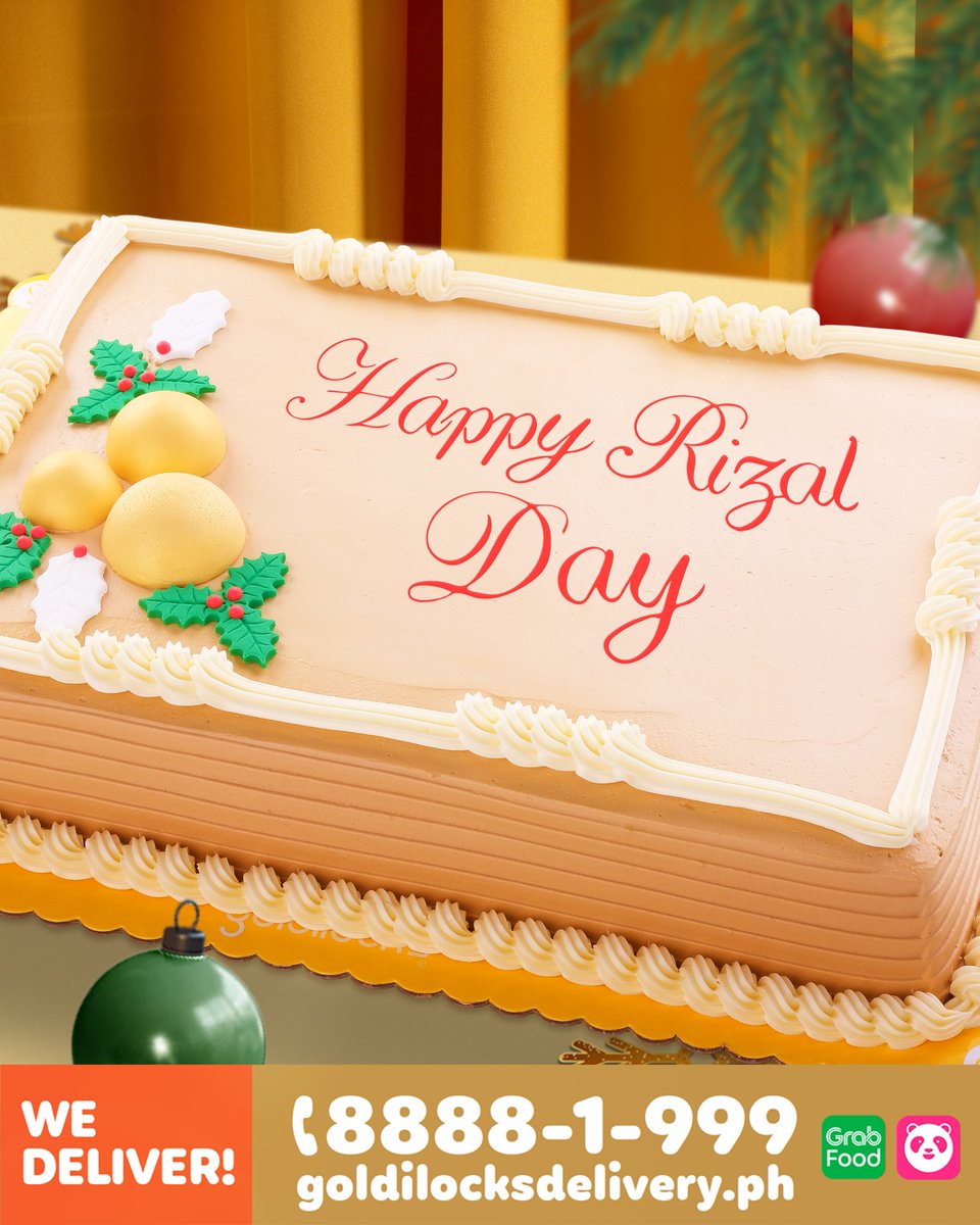 Goldilocks PH on Twitter: "Today is the day to honor our national hero! Have a grand Rizal Day ...