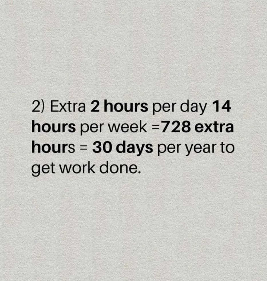 8 Reasons you should wake up early: - Thread from Visual Guide @Visual ...