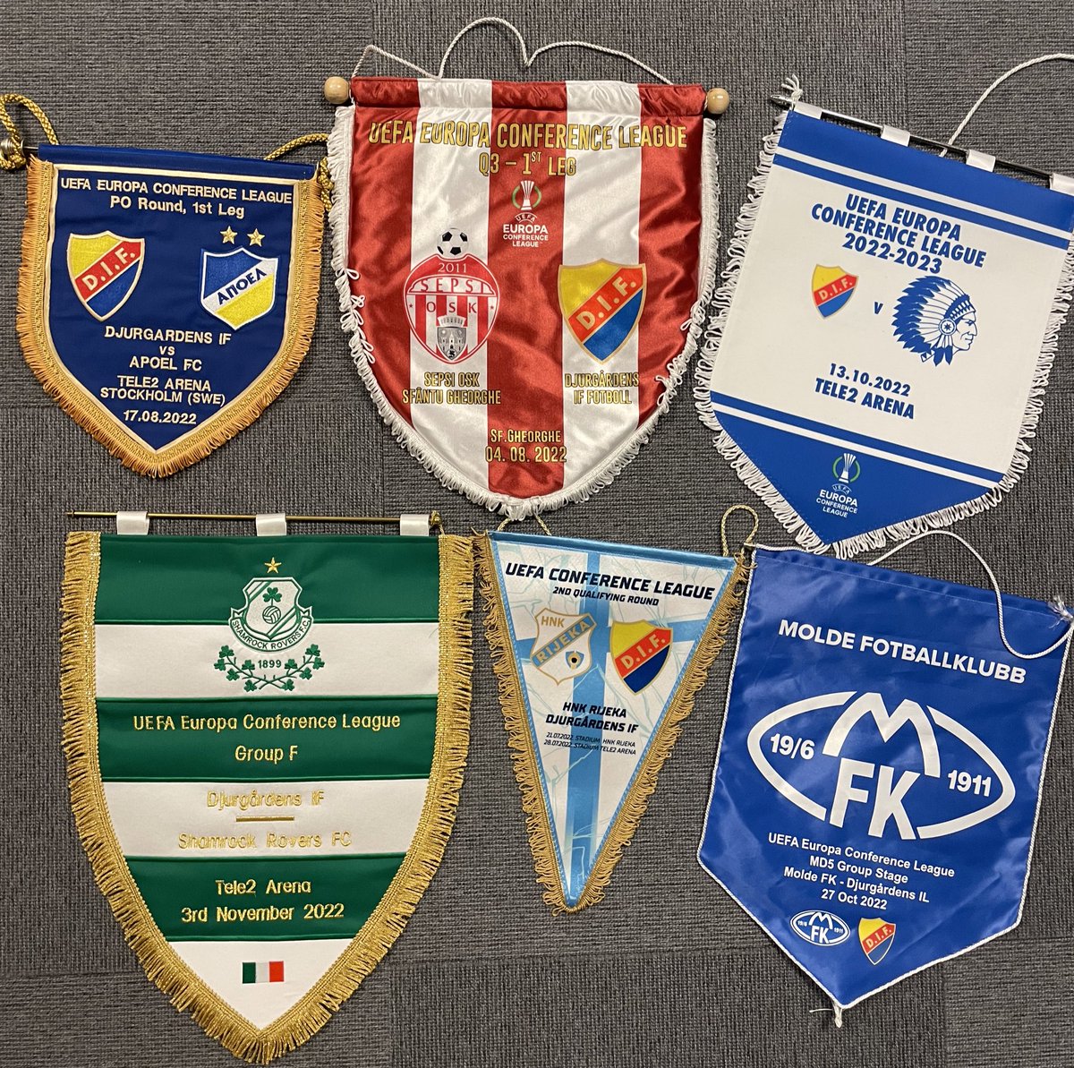 NilsDC on Twitter: "Vem gjorde snyggast vimpel?"