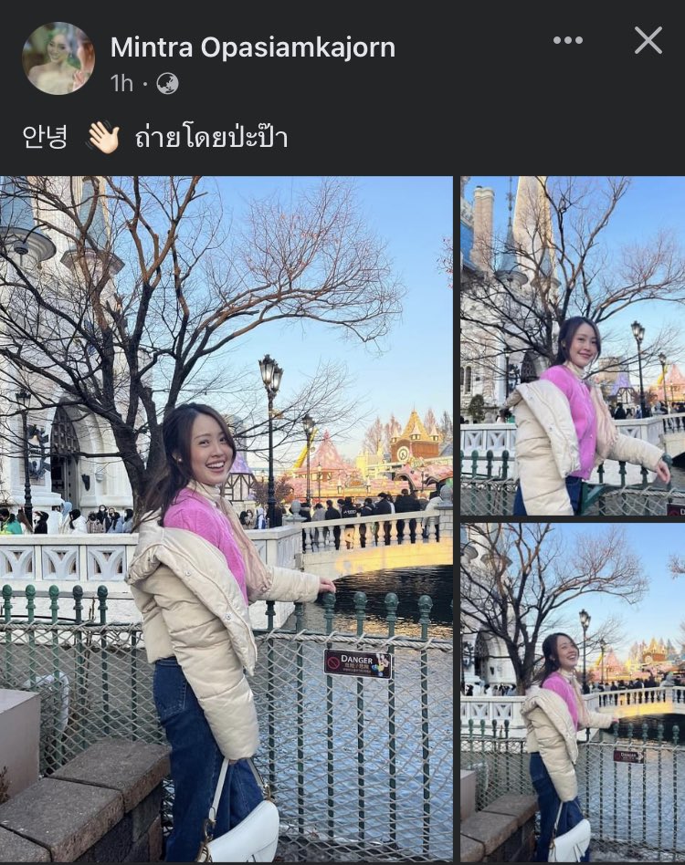 Mintraopas.official on Twitter: "FB Mintra Opasiamkajorn ฝีมือถ่ายโดยปะป๊านี่เองง 🤩 #mingieee ...