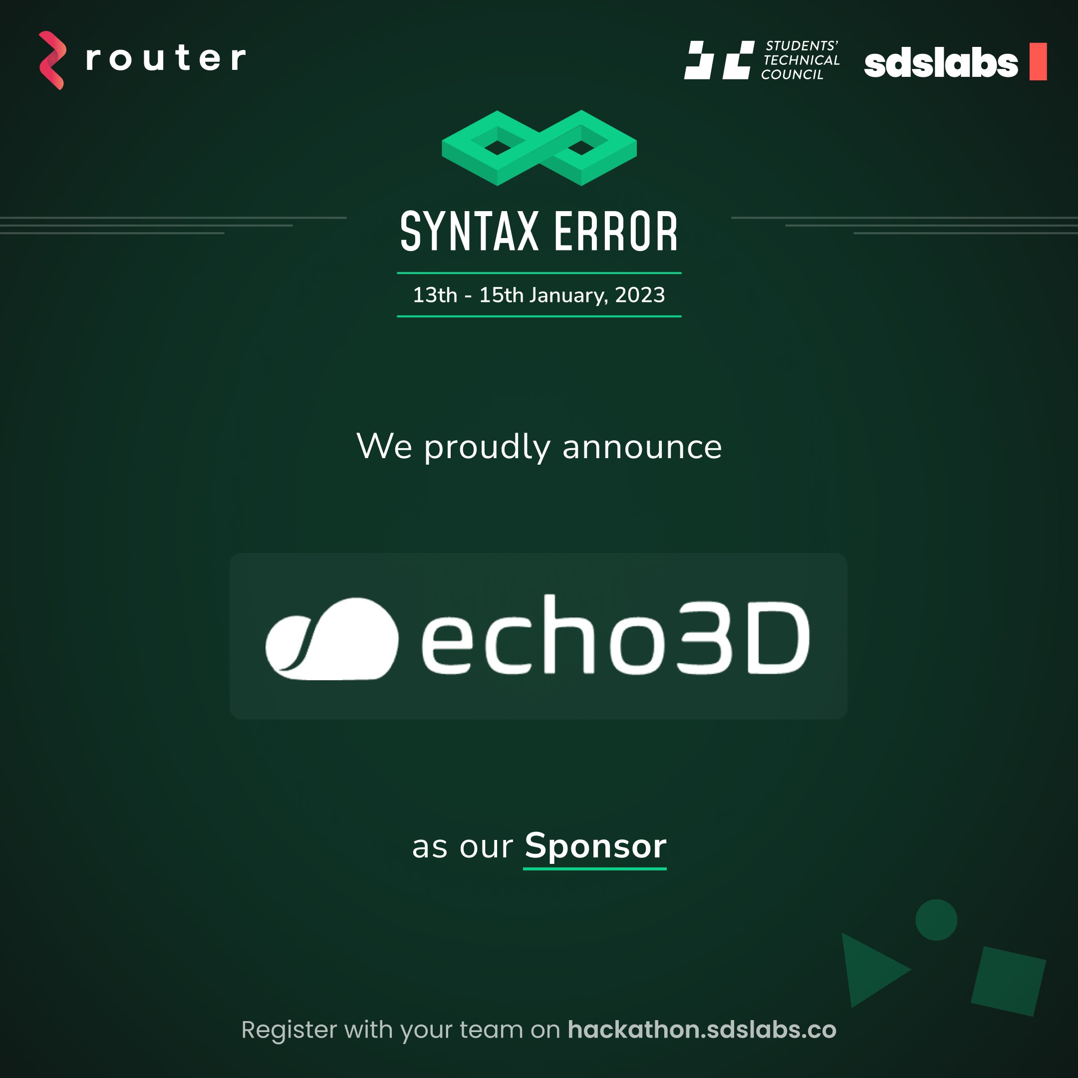 SDSLabs on Twitter: "Echo3D is a 3D-focused API and cloud infrastructure to store, update ...