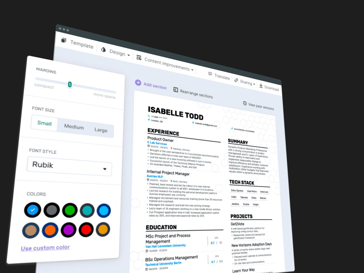 Create an impressive resume to land your dream job in 2023 with these ...