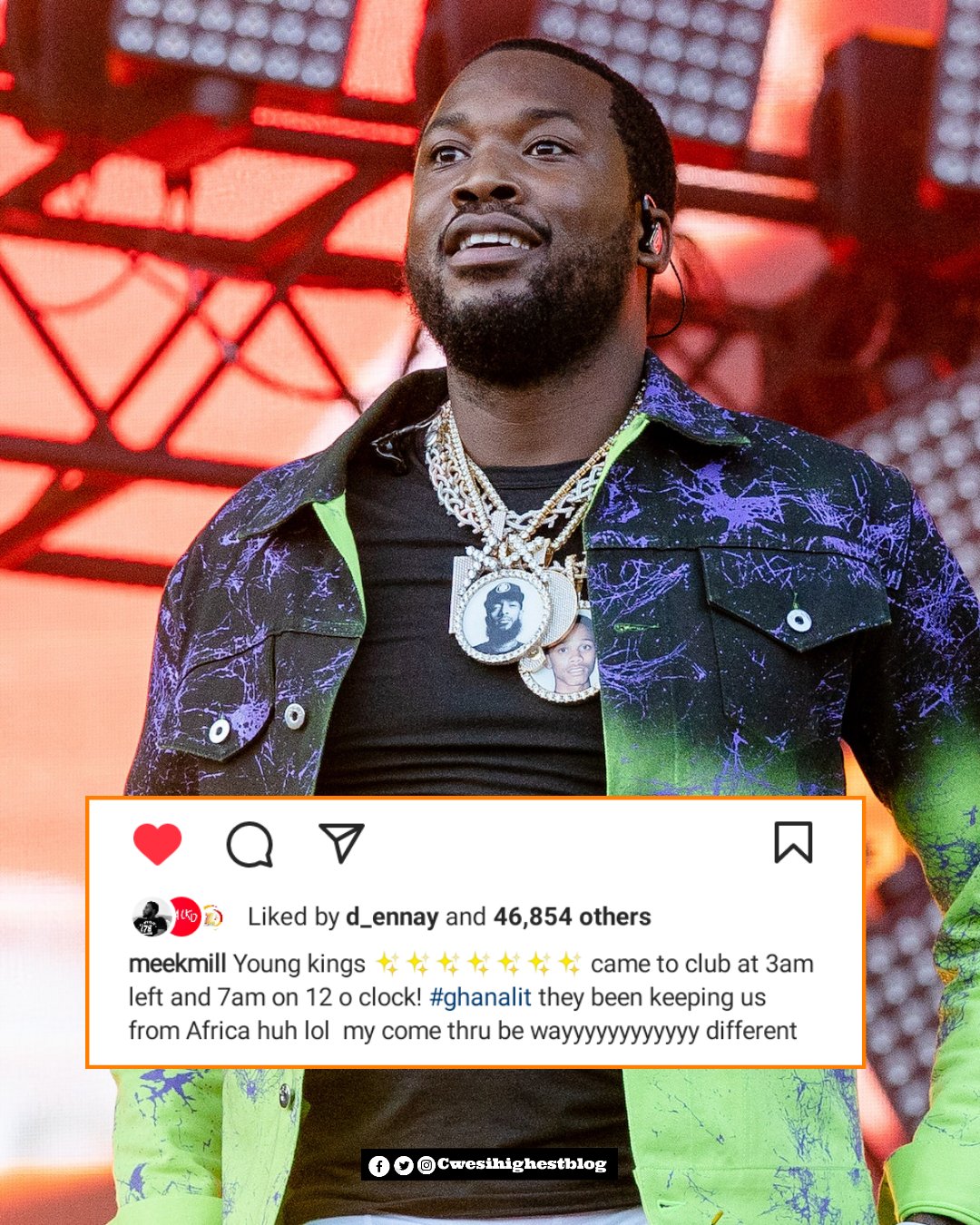 Meek Mill Instagram 2022