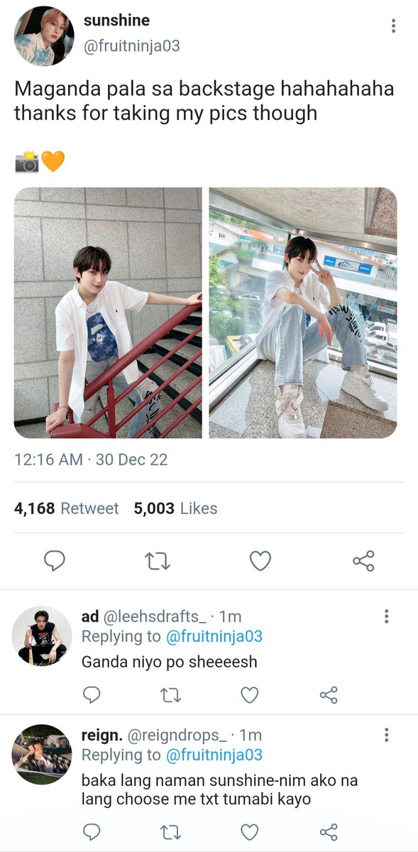 Franx on Twitter: "143. (Sige joke lang pala hahahaha lapag ko lang tong last para di bitin)"