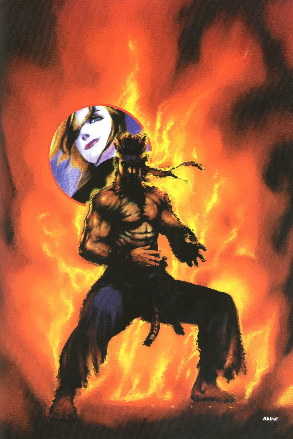 daily fighting games on Twitter: "virtua fighter illustrations by katsuya terada https://t.co ...