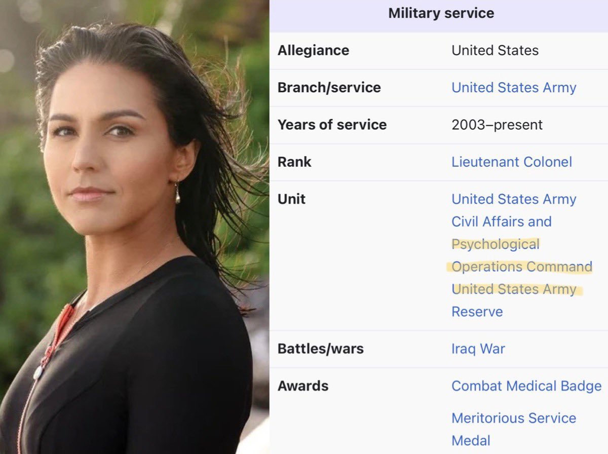 Time Traveler Anonymous on Twitter: "She’s also well versed in psychological operations."