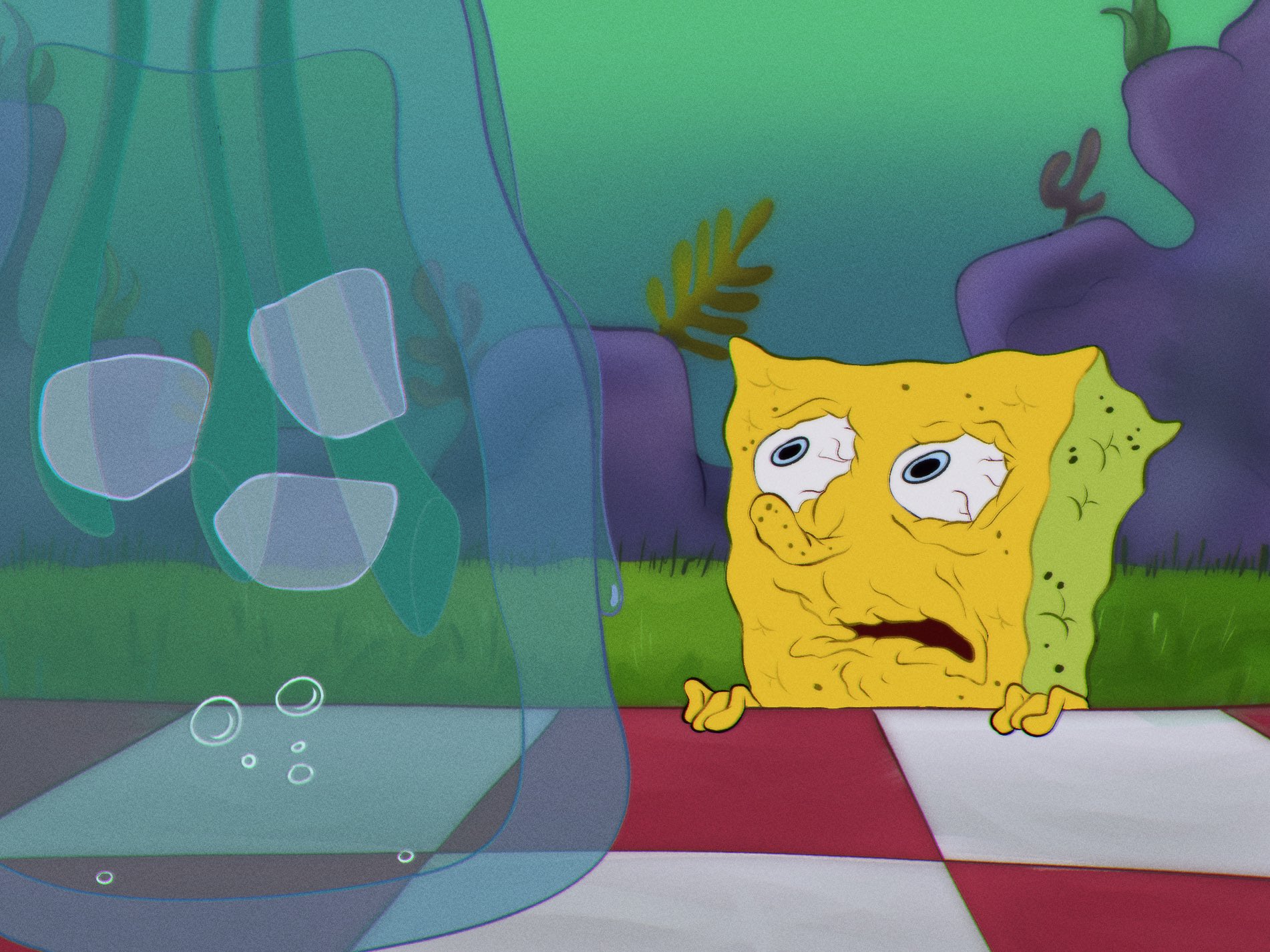 Spongebob Water I Need It