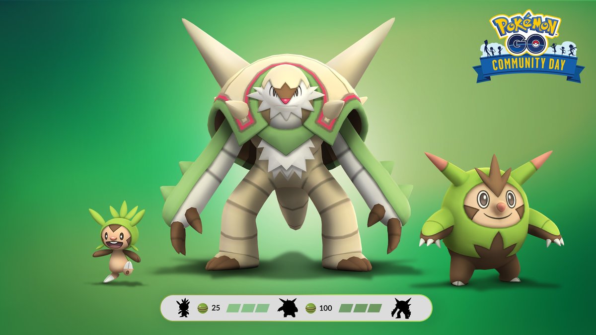 Chespin Evolution Pokemon X