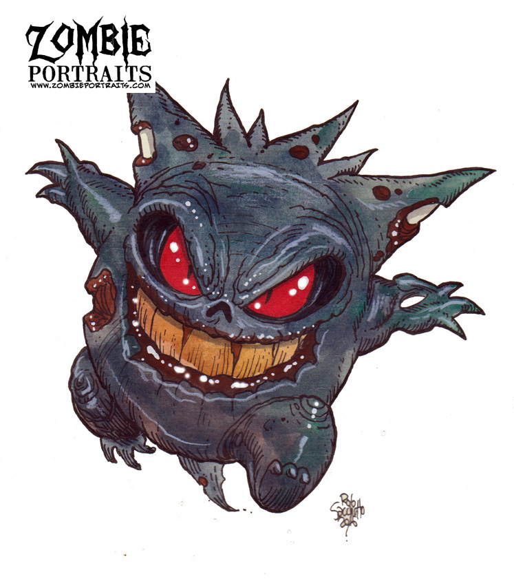 Zombie Pokemon Tattoo