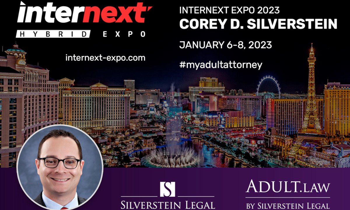 AVN Media Network on Twitter: "MyAdultAttorney's Corey D. Silverstein to Attend InterNext http ...