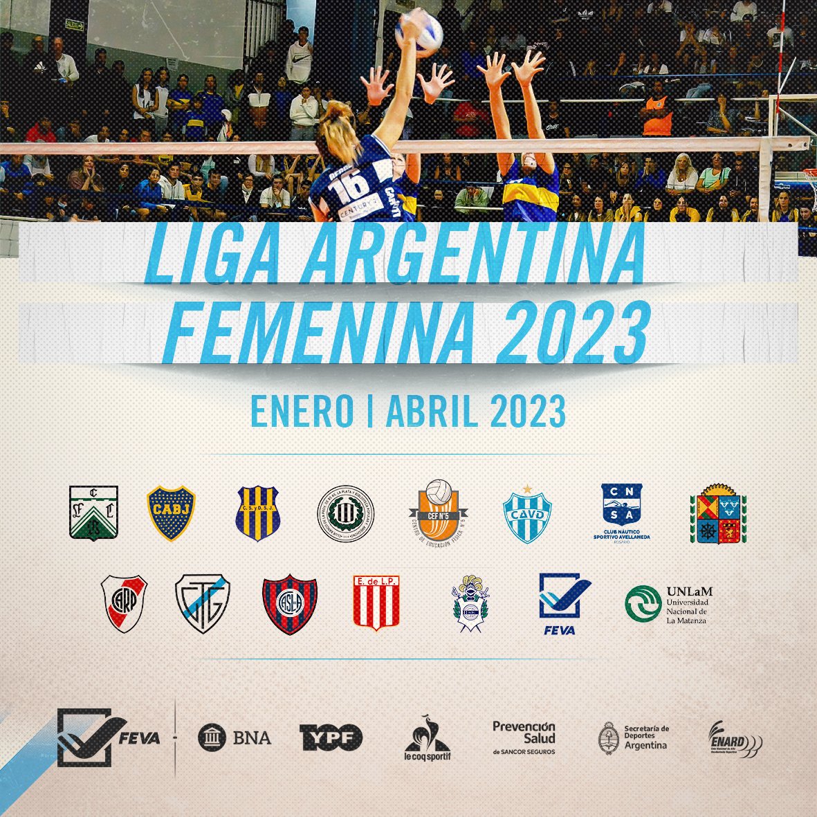 Voleibol Argentino on Twitter: "#LAF Se viene una nueva edición con 15 equipos y Boca como ...