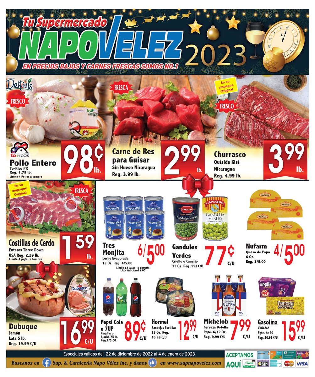 Shoppers de Puerto Rico on Twitter: "Ya está disponible el nuevo shopper de Napo Velez. Válido ...