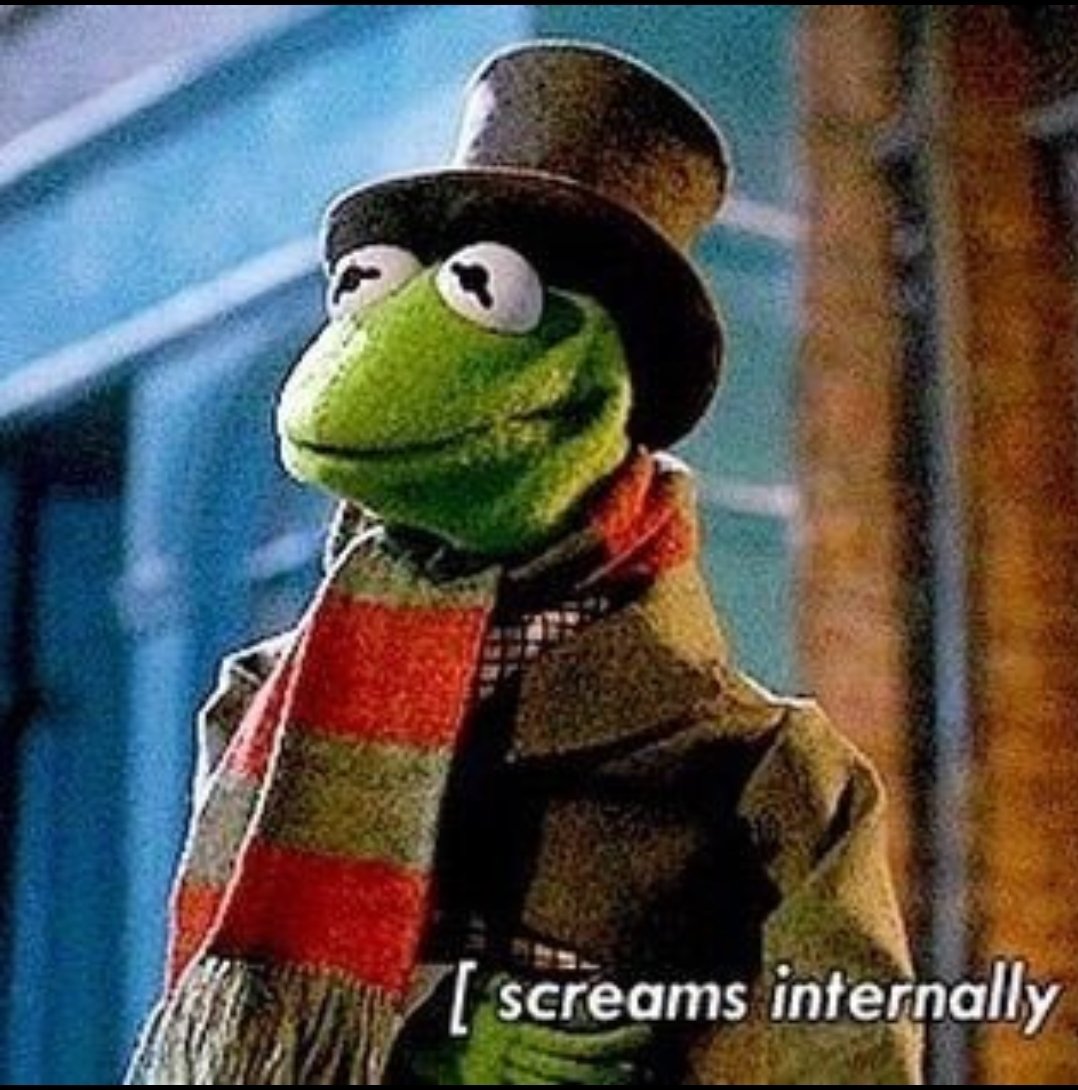 Internally Screaming Kermit Gif