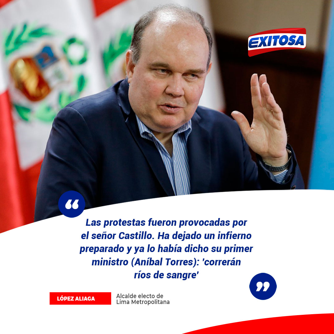 Exitosa Noticias On Twitter 馃數馃敶el Alcalde Electo De Lima Metropolitana