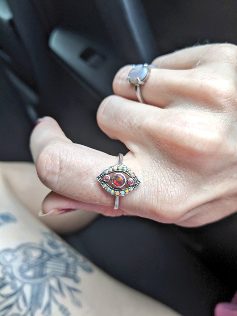 Sophie Beer - 'Welcome, Little One' out NOW! on Twitter: "Look at this Ethiopian opal evil eye ...