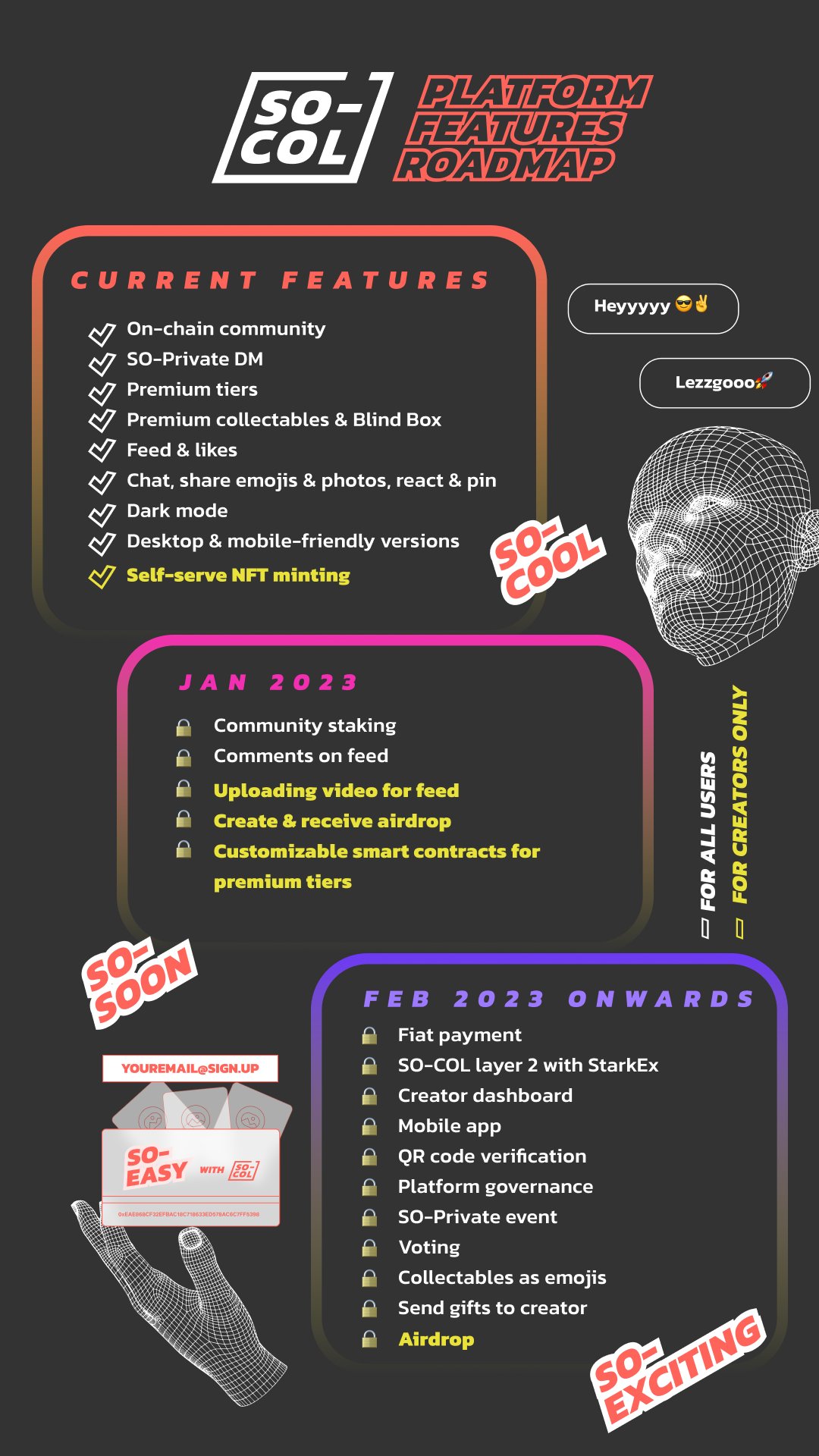 SO-COL 😎 on Twitter: "It has been almost a year building with us at SO-COL. SO-WHATS' NEXT? Here ...