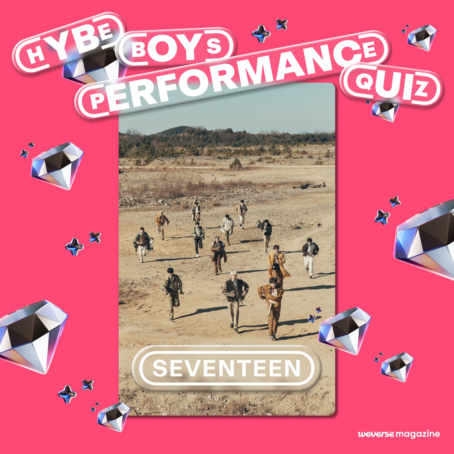 svt contents 🦌 on Twitter: "@pledis_17 🖼️ Weverse Magazine's HYBE BOYS PERFORMANCE QUIZ ...