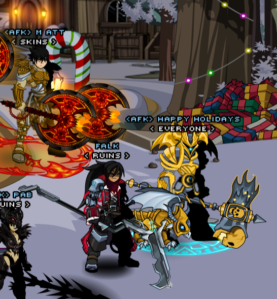 Falkor on Twitter: "We all chillin @LanzAQW @aqw_matt"