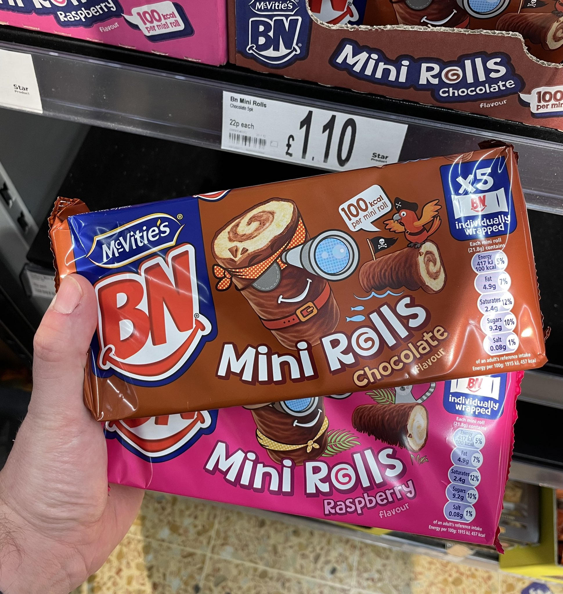 Well This Is New on Twitter: "BN Mini Rolls! 👀 At Asda @McVities #mcvities #bn #minirolls # ...