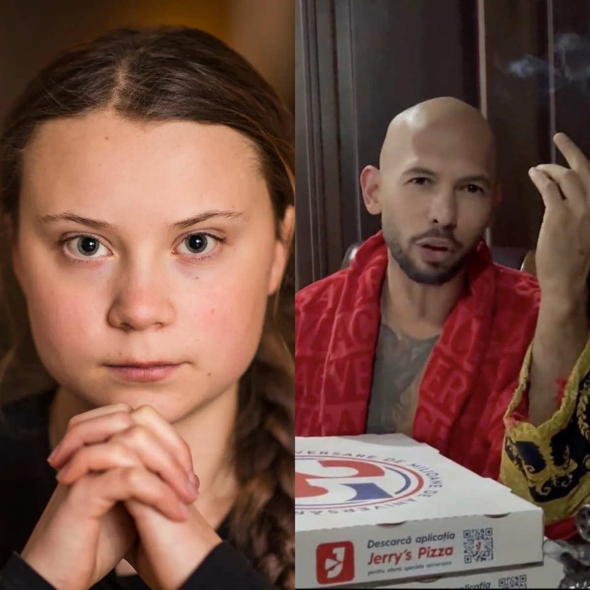 Selen🔺 On Twitter Rt Popcrave Greta Thunberg Reacts To Andrew Tate