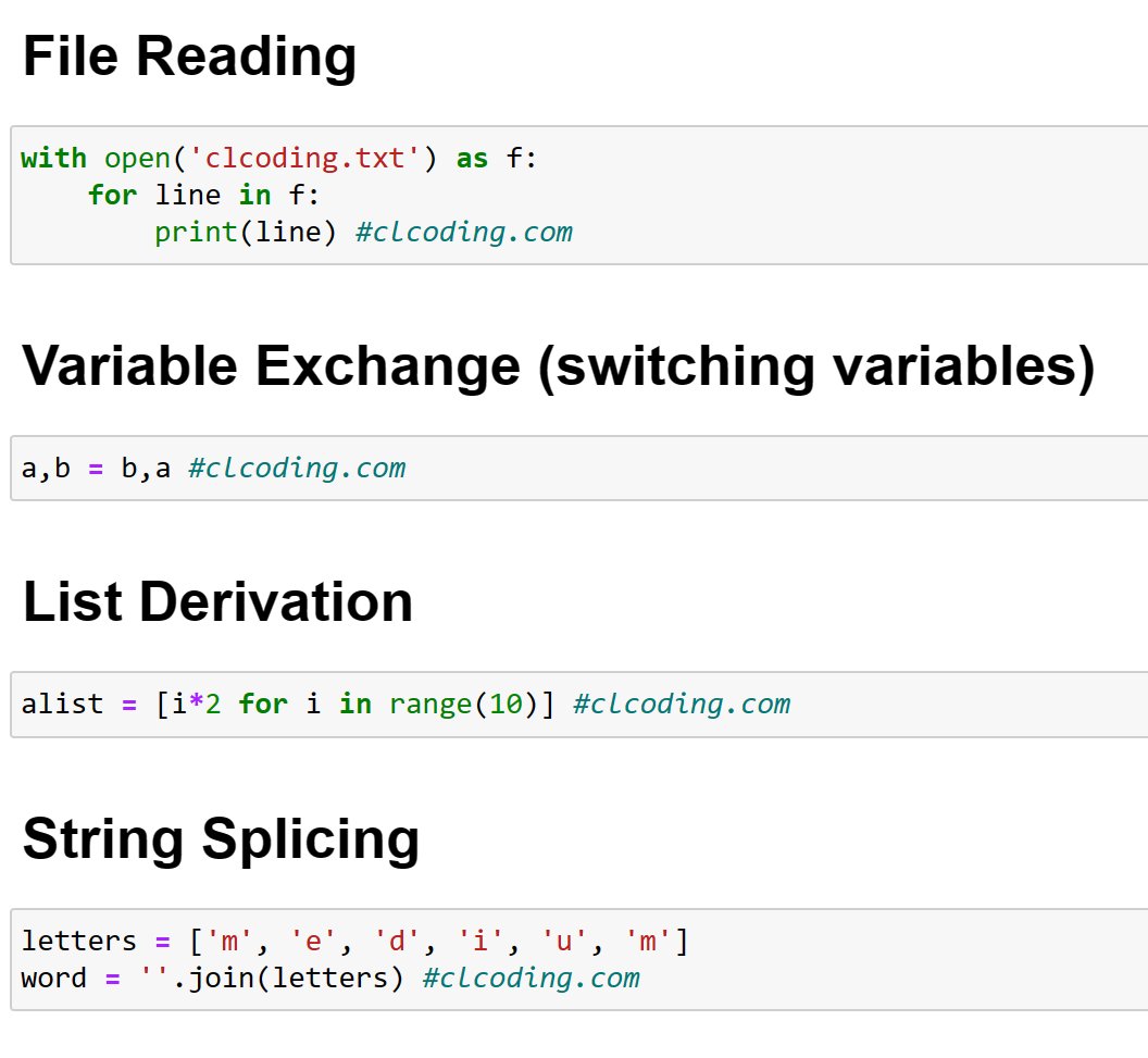 Pythonic Code Examples 🧵 Thread From Python Coding Clcoding Rattibha