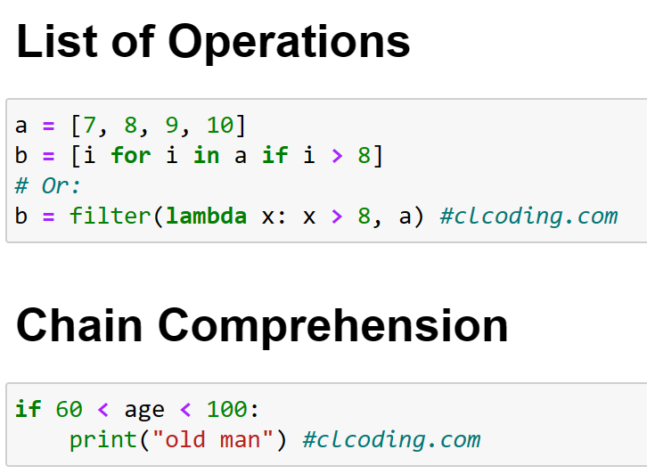 Pythonic Code Examples 🧵 Thread From Python Coding Clcoding Rattibha
